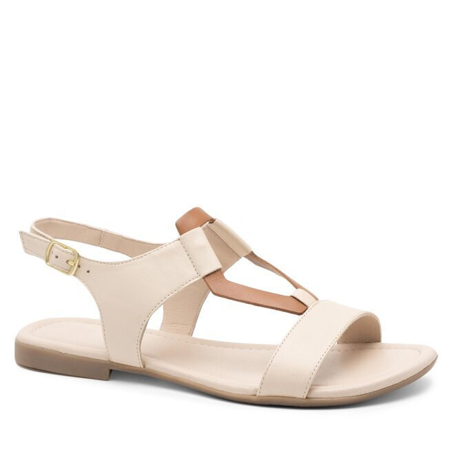 Sarah Karen Γυναικεία Σανδάλια σε Μπεζ Χρώμα WI16-ELIJA-01 | Skroutz.gr
