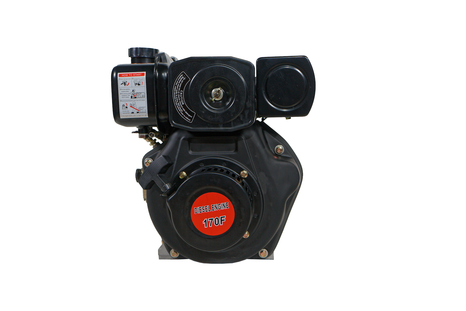 Geoteco Ld170f Κινητήρας Πετρελαίου 5hp με Σφήνα και Μίζα 30.50.085 | Skroutz.gr