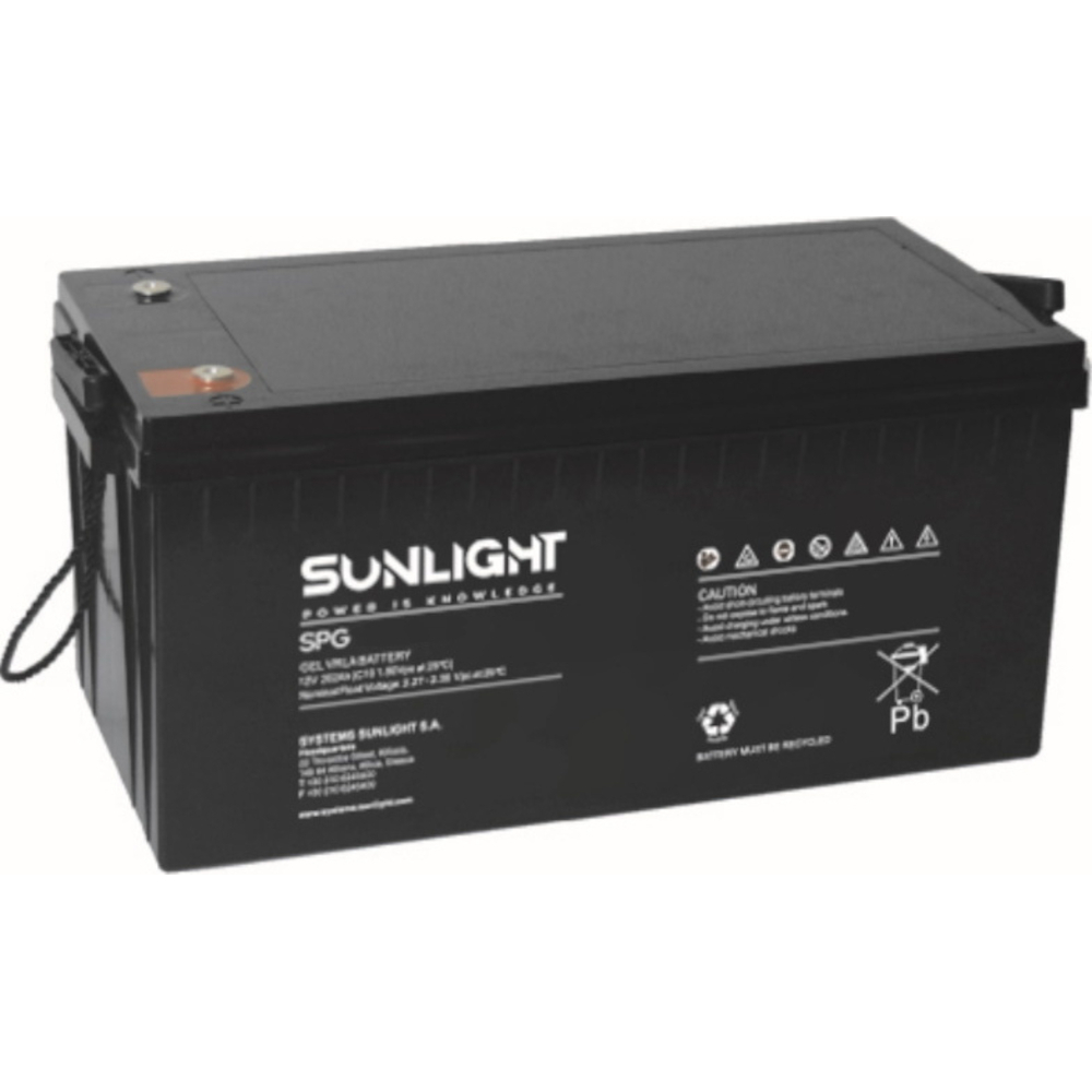 SunLight Μπαταρία Φωτοβολταϊκών GEL Κλειστού Τύπου 12V 35Ah (SPG12-35S ...