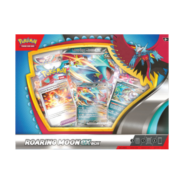 Pokemon Tcg – Iron Valiant/roaring Moon November Ex Box - Roaring Moon ...