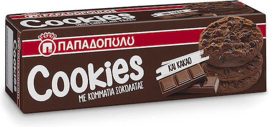 Παπαδοπούλου Μπισκότα Cookies με Κακάο & Κομμάτια Σοκολάτας ...