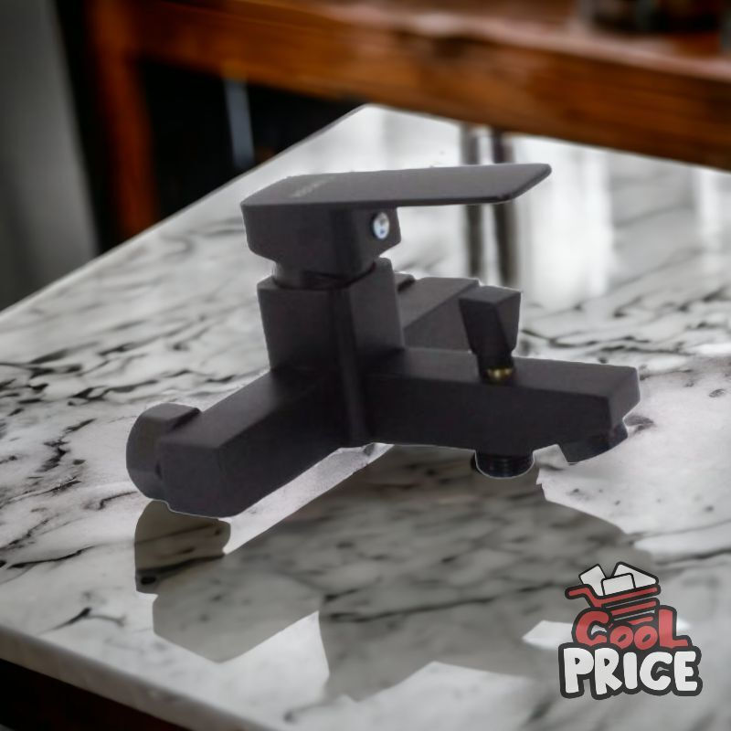 CP91-2BL Αναμεικτική Μπαταρία Μπανιέρας Μαύρη | Skroutz.gr