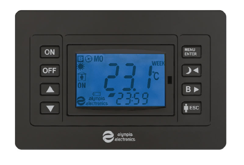 Olympia Electronics BS-850/KIT-C 940850003 Ψηφιακός Θερμοστάτης Χώρου Smart με Wi-Fi | Skroutz.gr