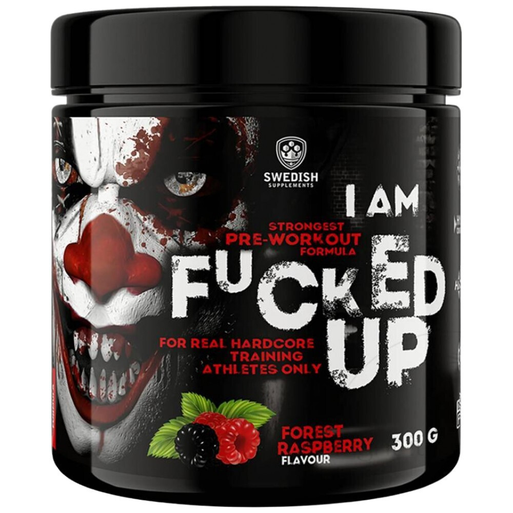 Swedish Supplements I Am F#cked Up Joker Edition Συμπλήρωμα Pre Workout ...