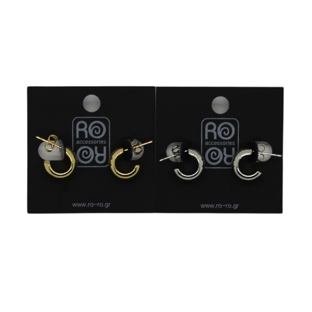 Ro-Ro Accessories Σκουλαρίκια Κρίκοι C98033-B | Skroutz.gr