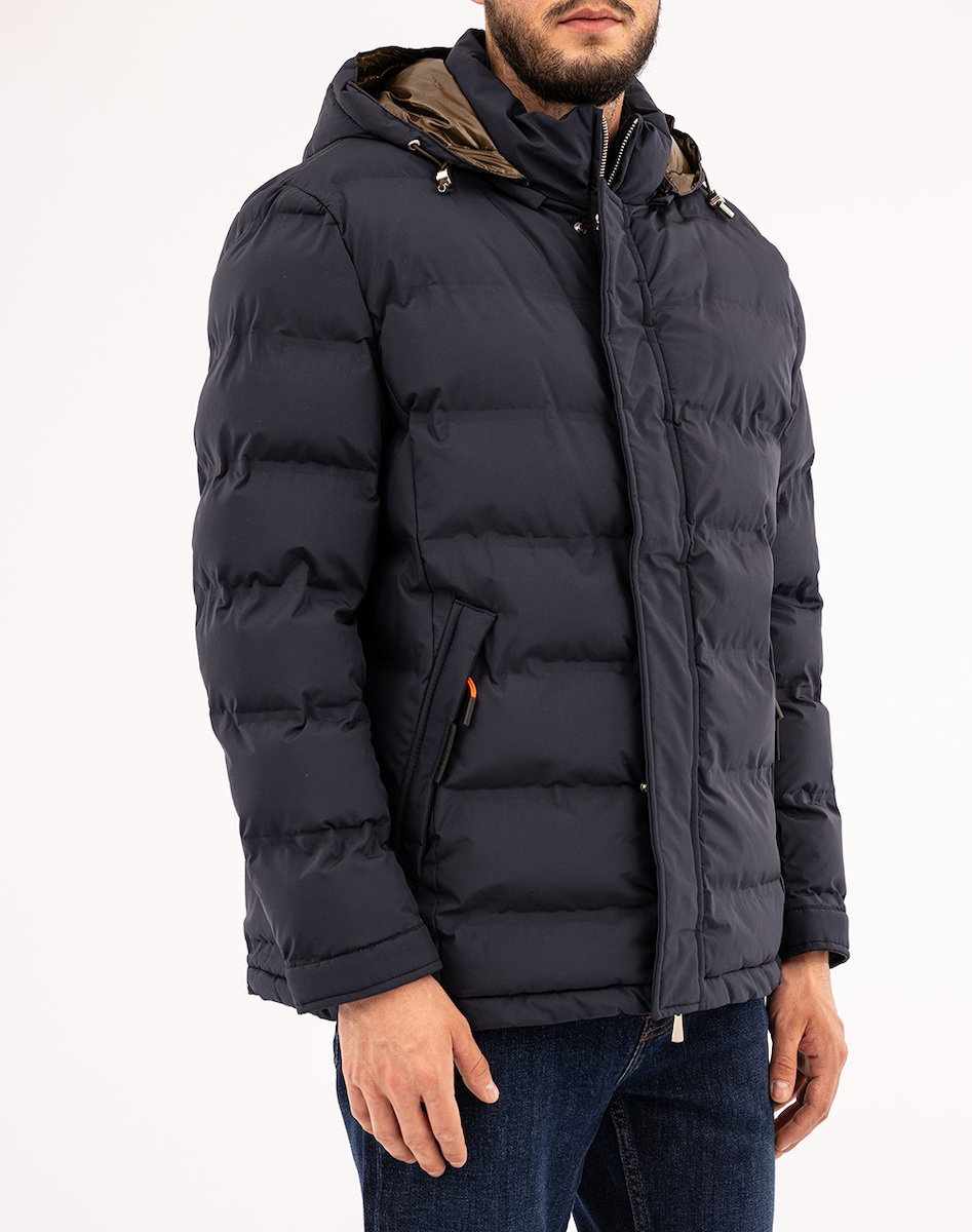 Adimari Ανδρικό Χειμωνιάτικο Μπουφάν Puffer MIDNIGHTBLUE 23W.SE.013.09 ...