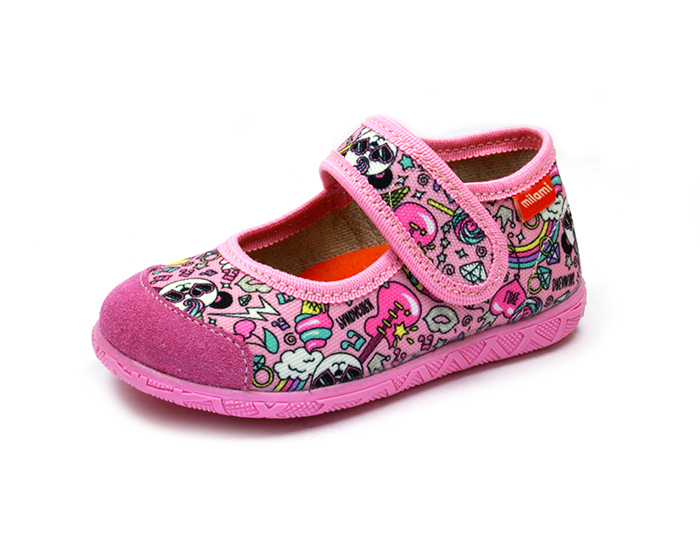 Milami Παιδικές Μπαλαρίνες Ανατομικές με Σκρατς Ροζ | Skroutz.gr