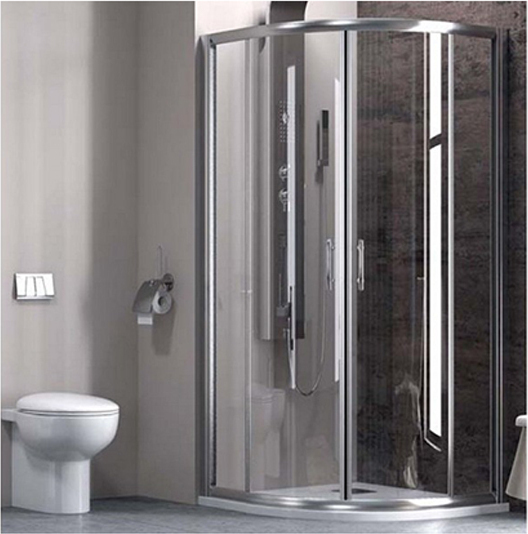 Karag Flora 200 Καμπίνα Ντουζιέρας με Συρόμενη Πόρτα 80x80x180cm Clear ...