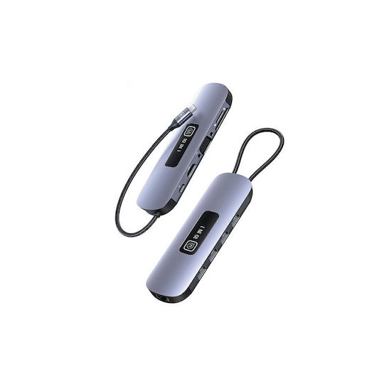 Usams US-SJ644 USB-C Docking Station με HDMI 4K PD Ethernet | Skroutz.gr