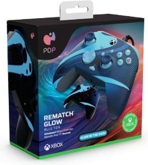 PDP Rematch Ενσύρματο Gamepad για Xbox Series Μπλε | Skroutz.gr