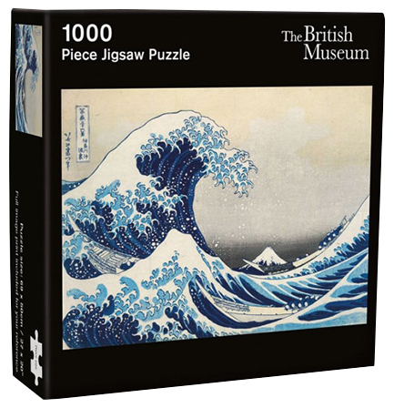 Puzzle The British Museum Katsushika Hokusai-the Great Wave 2D 1000 ...