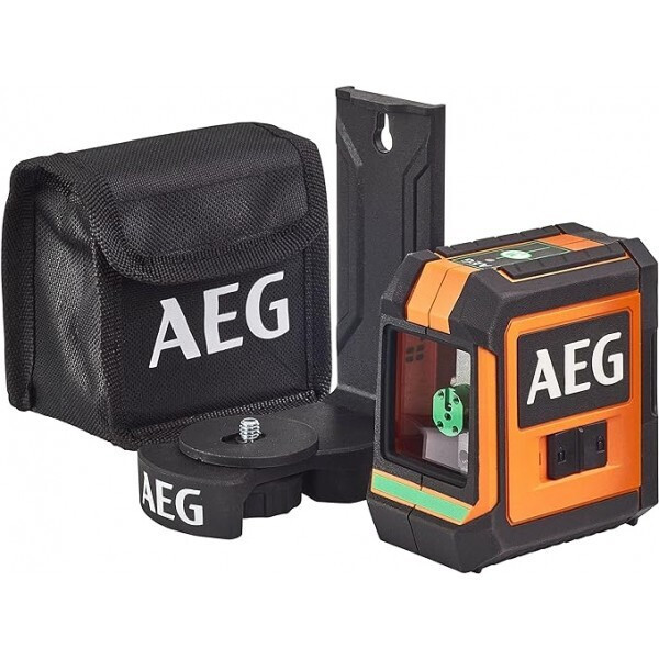 AEG Tools CLG 220 Ediție B Autonivelant Liniar Nivelă Laser Fascicul Verde cu Domeniu de Lucru ...