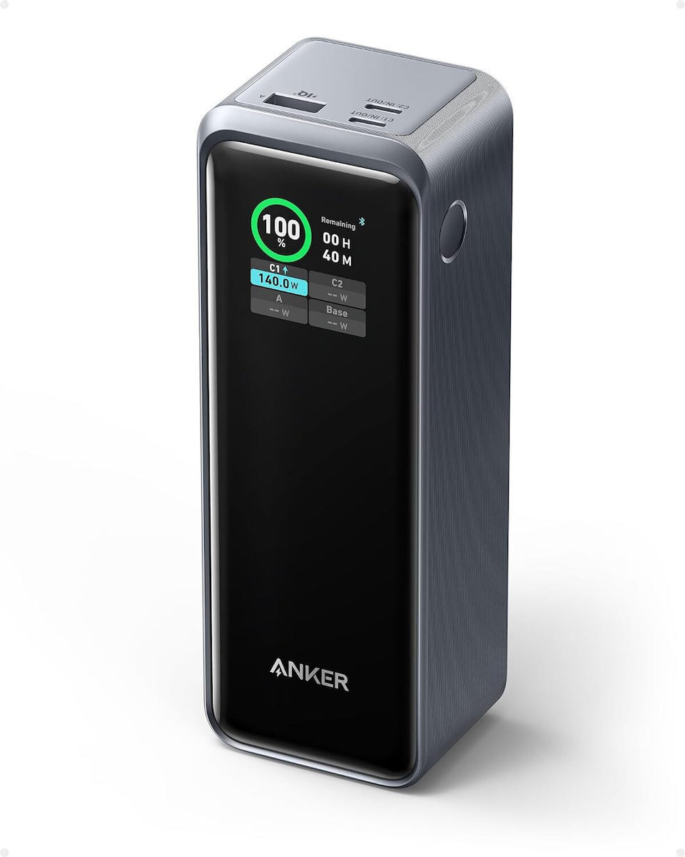 Anker Prime Power Bank 27650mAh με Θύρα USB-A και 2 Θύρες USB-C Power Delivery | Skroutz.gr