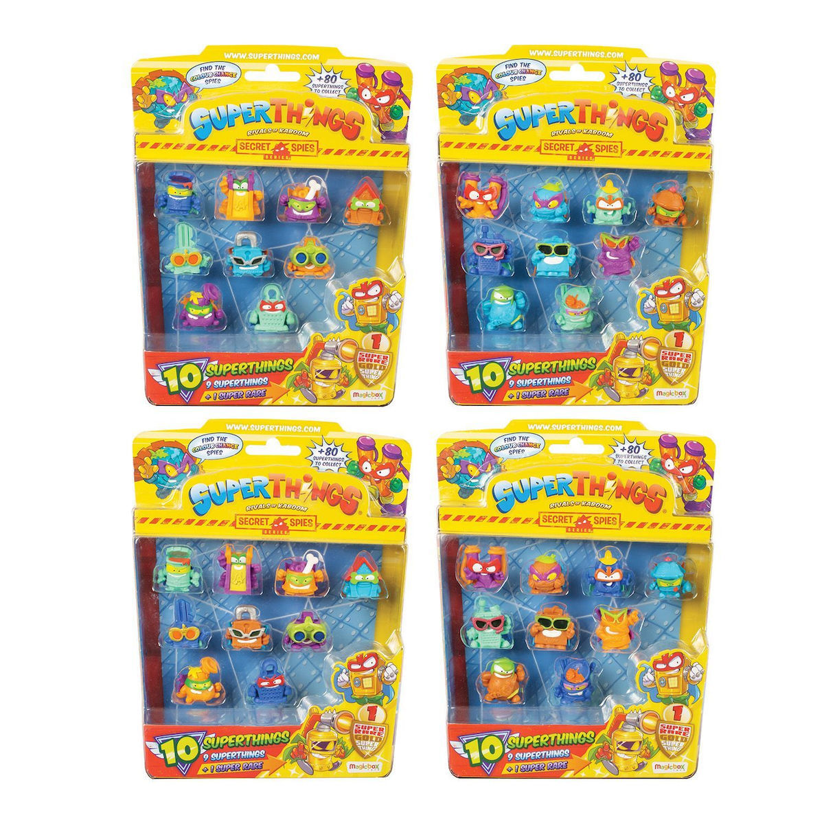 SuperThings Παιχνίδι Μινιατούρα SuperZings Μικροπλάσματα Secret Spies ...