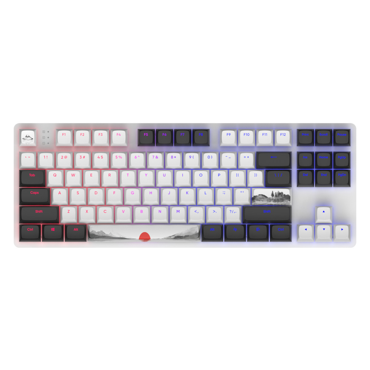 Dark Project 87 FUJI87 FUJI Gaming Μηχανικό Πληκτρολόγιο Tenkeyless με ...