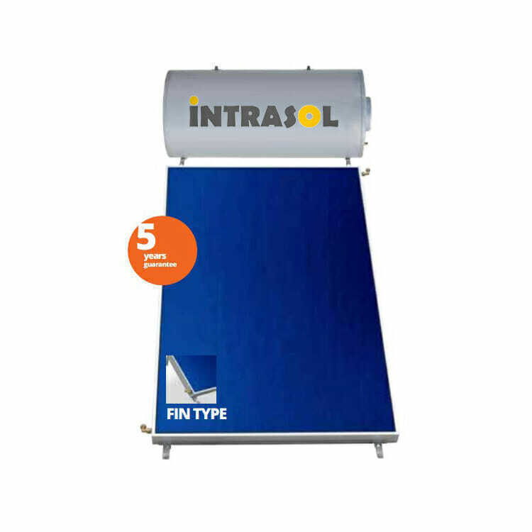 Intrasol Ηλιακός Θερμοσίφωνας 200lt Διπλής Ενέργειας 2.5τ.μ. | Skroutz.gr