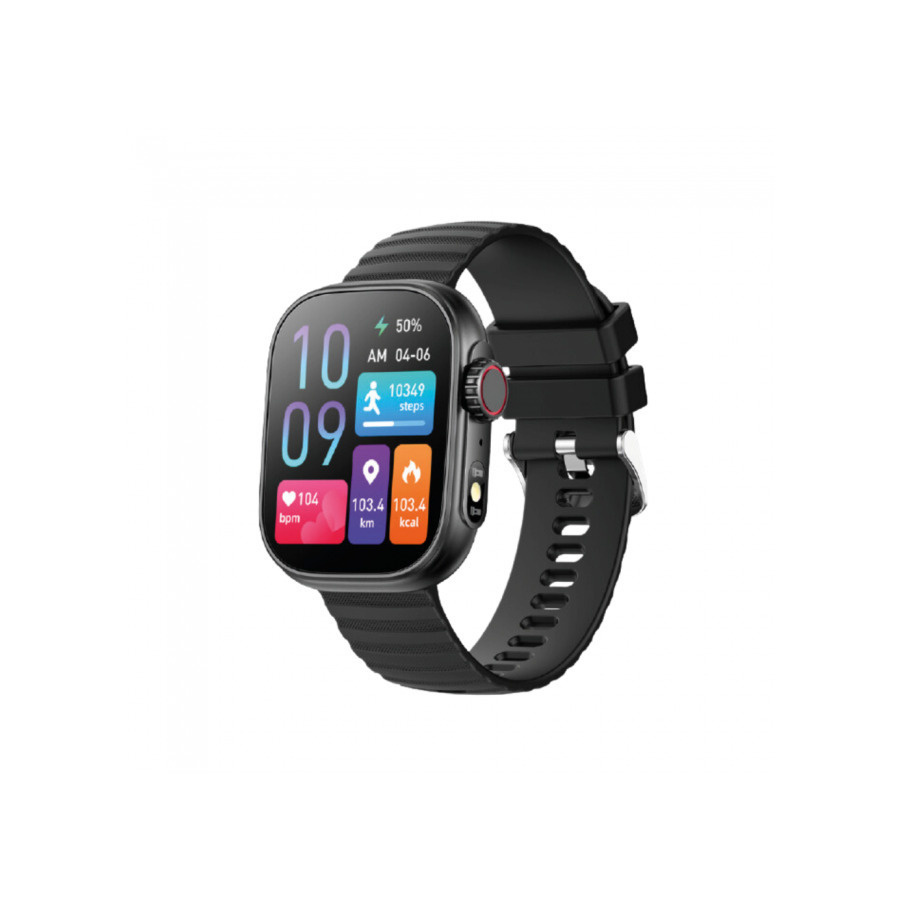 Aiwa SW-A700 Smartwatch με Παλμογράφο (Μαύρο) | Skroutz.gr