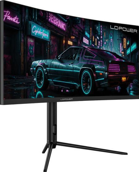 LC-Power LC-M30UWFC VA Curved Gaming Monitor 29.5" FHD 2560x1080 200Hz ...