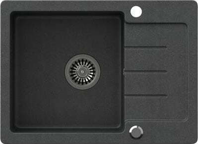 Steiner Johnny Ένθετος Νεροχύτης Inox με Μπαταρία Μ60xΠ44cm Granite ...