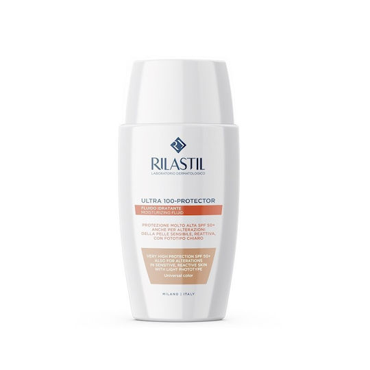 Rilastil Ultra 100-Protector Αντηλιακό Προσώπου SPF50 με Χρώμα ...