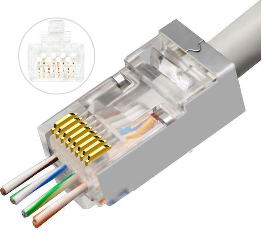 Microconnect KON512-50EZ RJ45 Clip 50τμχ | Skroutz Cyprus