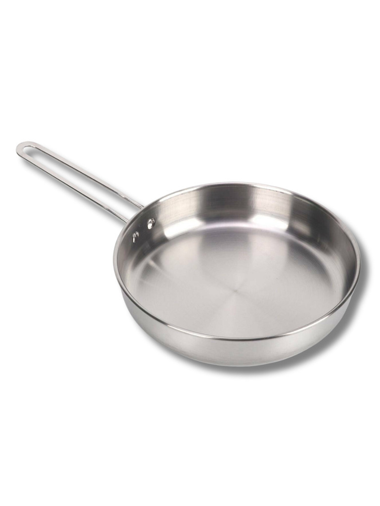 Τηγάνι από Ανοξείδωτο Ατσάλι 24cm SP-2406 | Skroutz.gr