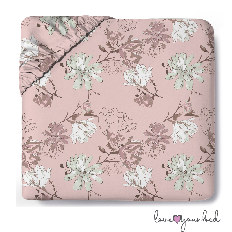 Isadore Lorraine Σετ Σεντόνια Υπέρδιπλα με Λάστιχο 160x200+30εκ. Love ...