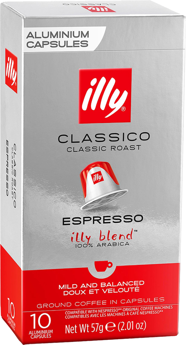Illy Κάψουλες Espresso Classico Συμβατές με Μηχανή Nespresso 10caps | Skroutz.gr