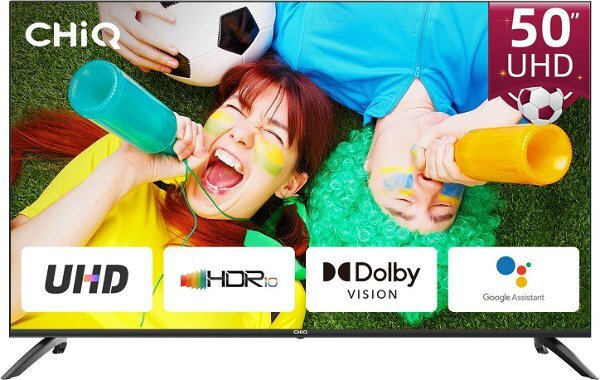 CHiQ Smart Τηλεόραση 50" 4K UHD LED U50H7A HDR (2021) | Skroutz.gr