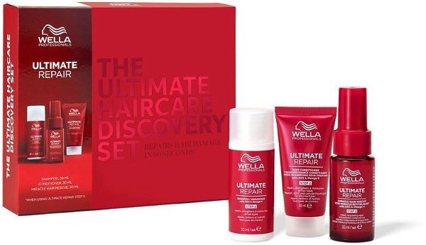 Wella Ultimate Repair Σετ Περιποίησης Μαλλιών με Σαμπουάν, Conditioner ...