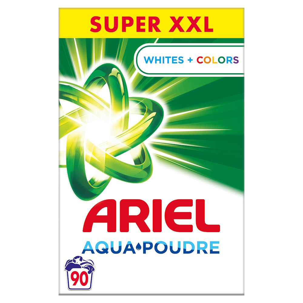 Ariel Aqua Powder Απορρυπαντικό σε Σκόνη για Λευκά & Χρωματιστά Ρούχα 5 ...