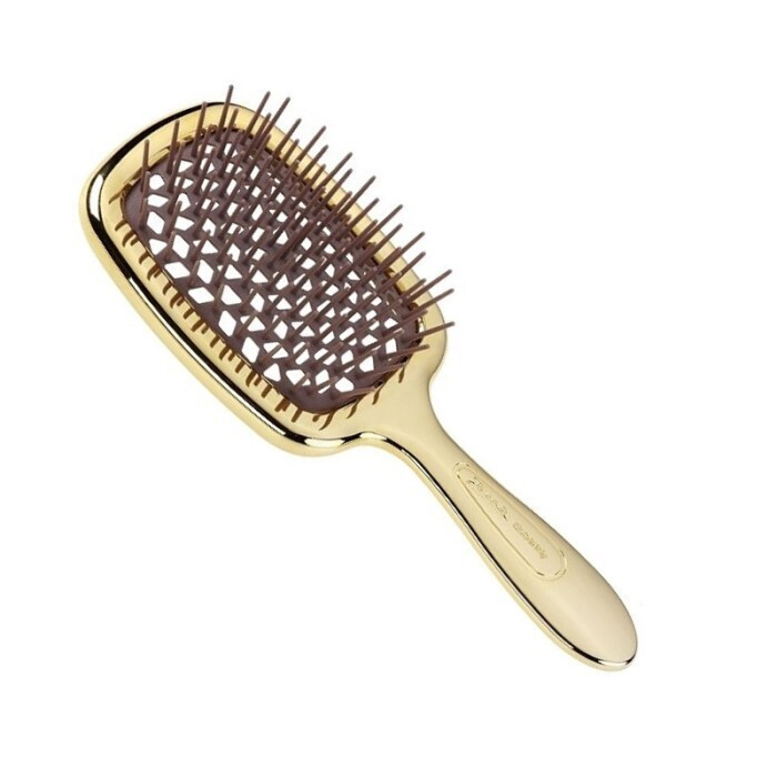 Janeke Superbrush Βούρτσα Μαλλιών Χρυσή 1τμχ | Skroutz.gr