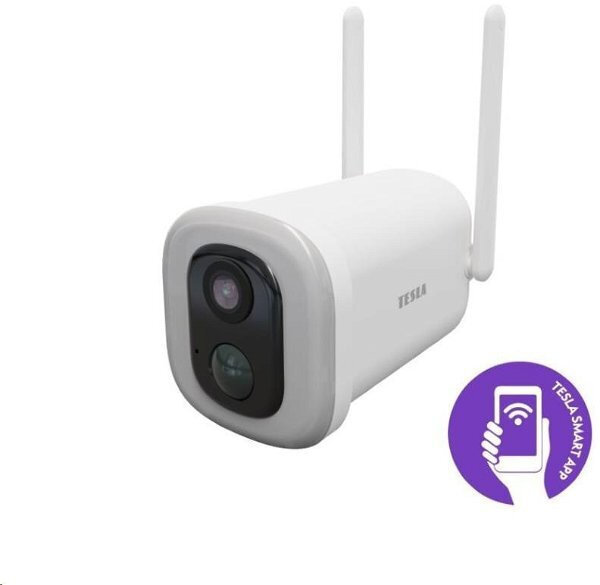 Tesla IP Κάμερα Παρακολούθησης Wi-Fi Full HD 1080p Αδιάβροχη Μπαταρίας ...