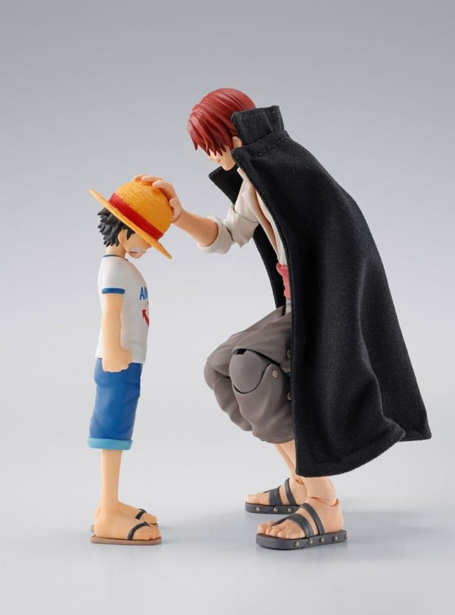 One Piece S.H. Figuarts Shanks & Monkey D. Luffy Copilărie Set de 2 ...