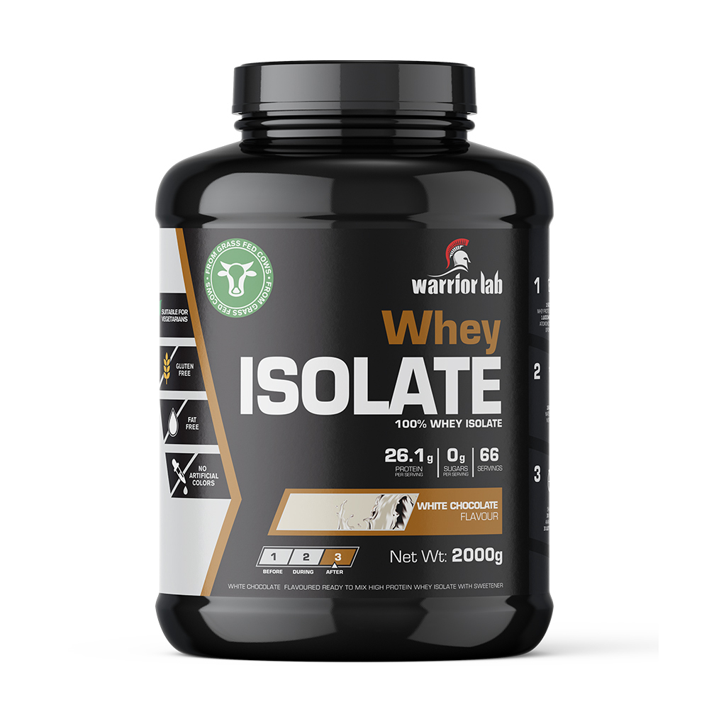 Warrior Lab Whey Isolate Πρωτεΐνη Ορού Γάλακτος Χωρίς Γλουτένη με Γεύση ...