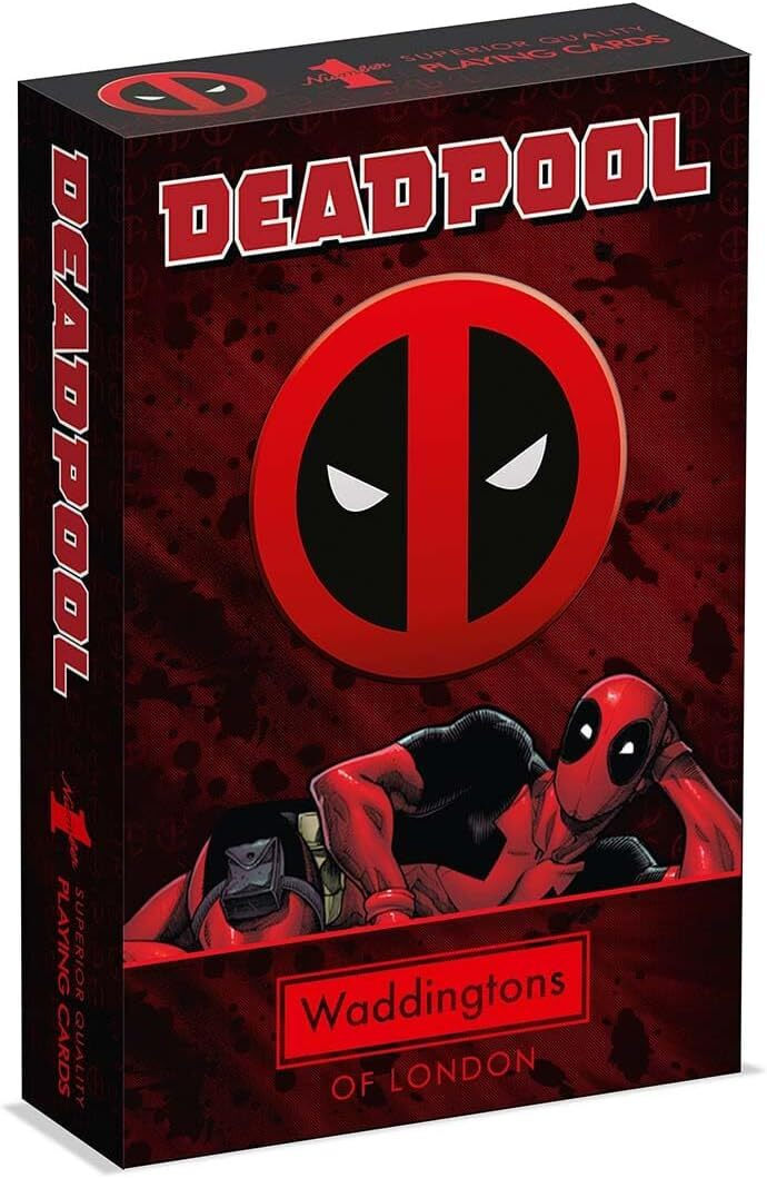 Winning Moves Waddingtons No.1 Deadpool Playing Cards Wm04686-en1 ...