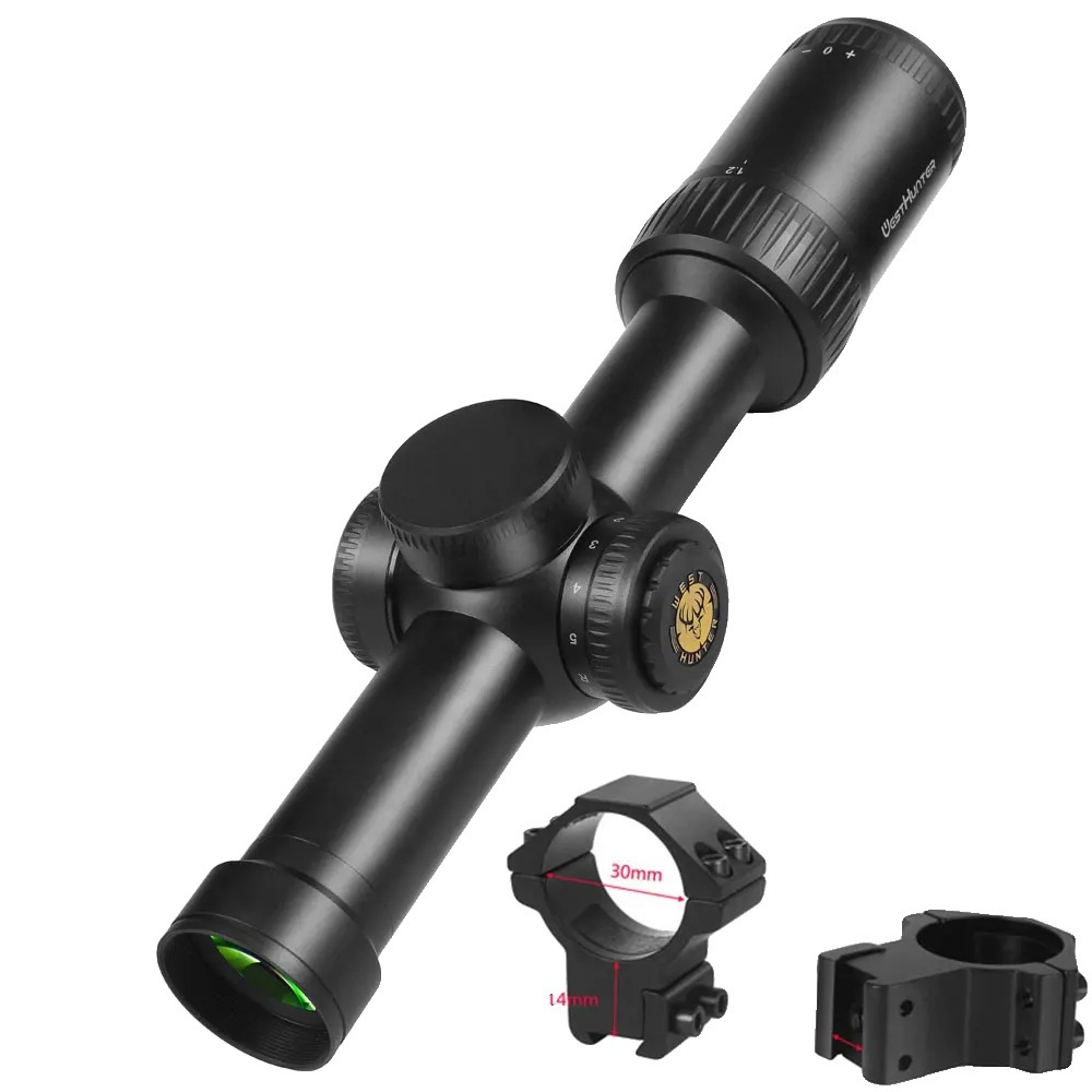 Hunting Scope Red&green Illuminated Wide View Optical Sights Low 11mm ...
