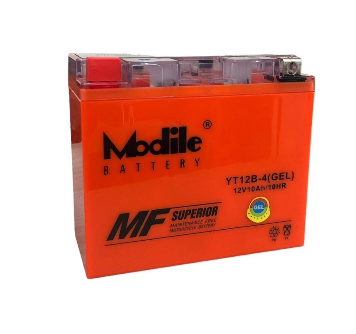 Modile GEL Μπαταρία Μοτοσυκλέτας YT12B-4 με Χωρητικότητα 10Ah MODYT12B4 ...