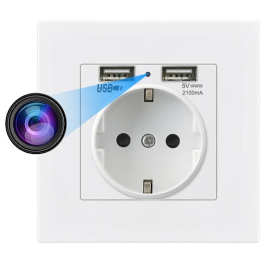 wall plug hidden camera
