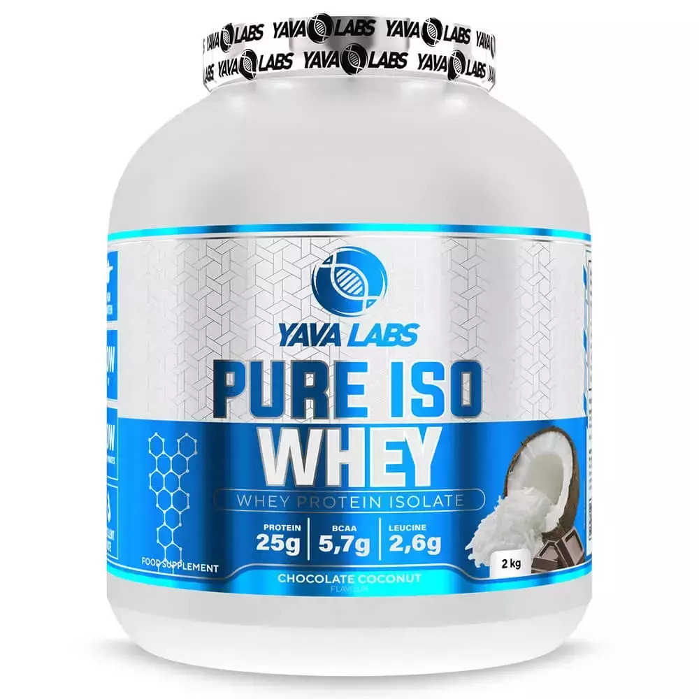 Yava Labs Proteină Din Zer cu Aromă Ciocolată cu nucă de cocos 2kg ...