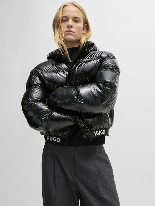 Hugo Boss Zuschneiden Damen Bomberjacke BLACK 50522380 001 Skroutz