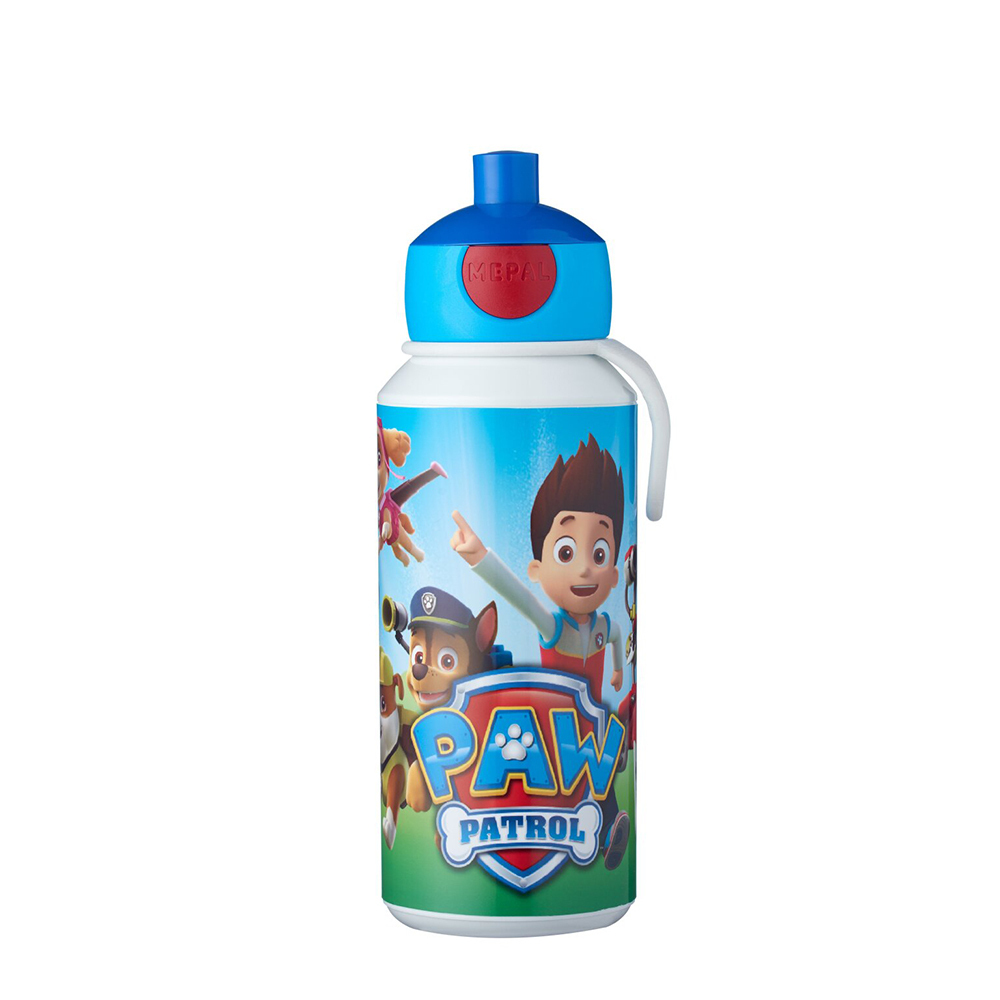 Mepal Παιδικό Παγούρι Paw Patrol με Pop-Up Καπάκι Non Spill 400ml ...