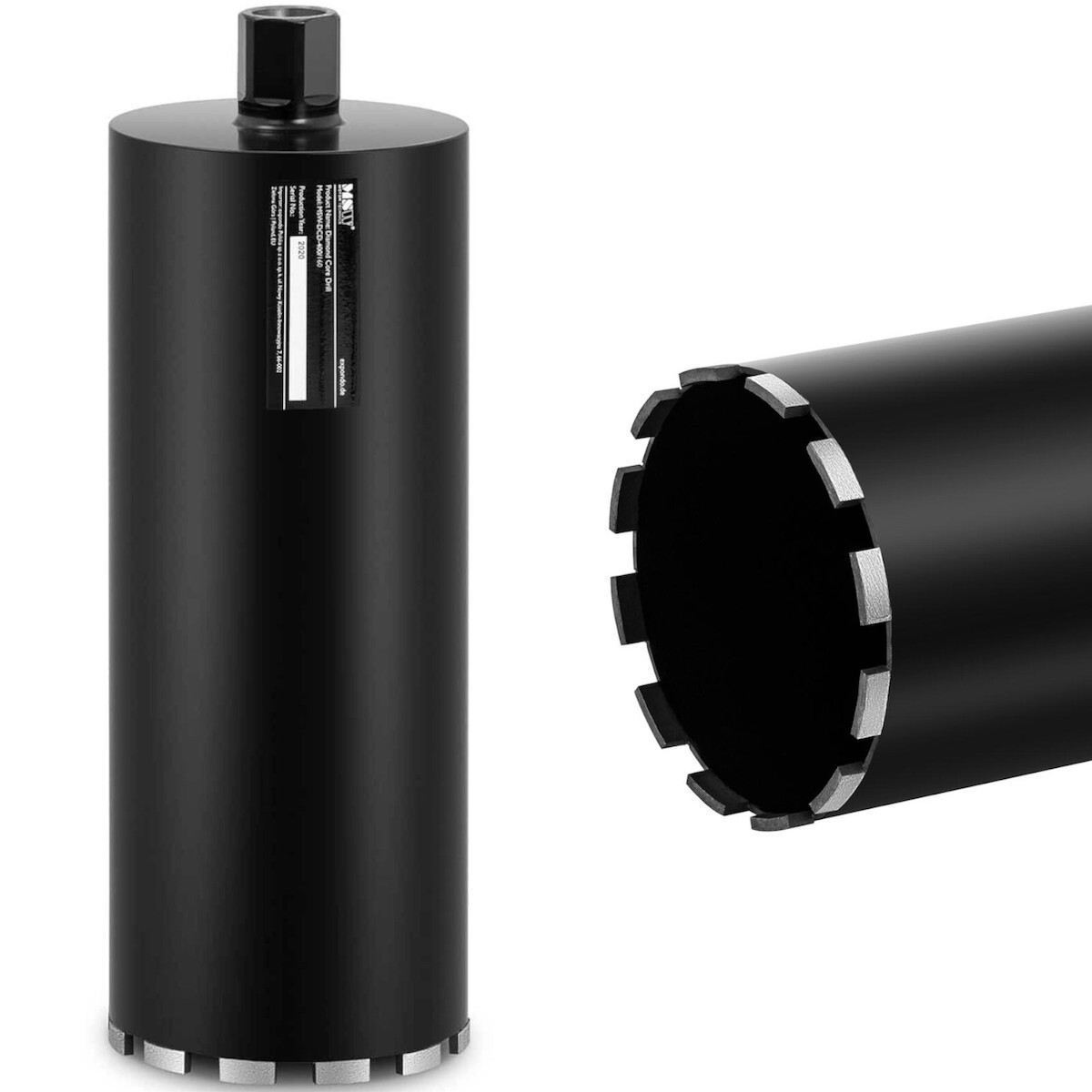 Diamond Core Drill Bit Concrete Stone 1 1/4'' Length 400 Mm Diameter ...