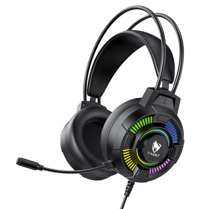 T-Wolf Over Ear Gaming Headset με σύνδεση USB | Skroutz.gr