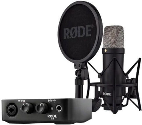 Rode NT1 Signature + AI-1 Studio Kit MK2 - Complete Studio Set Seturi ...