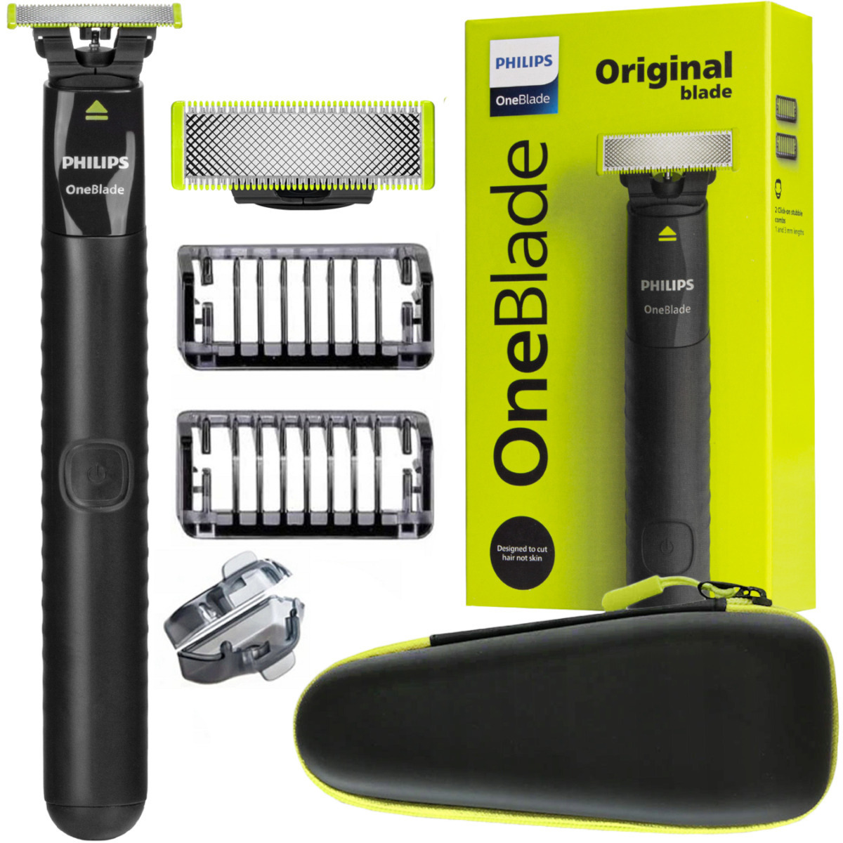 Philips OneBlade QP1424/10 Ξυριστική Μηχανή Προσώπου Επαναφορτιζόμενη ...
