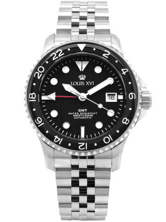 Louis XVI Ανδρικό Ρολόι Μπαταρίας με Ασημί Μεταλλικό Μπρασελέ | Skroutz ...