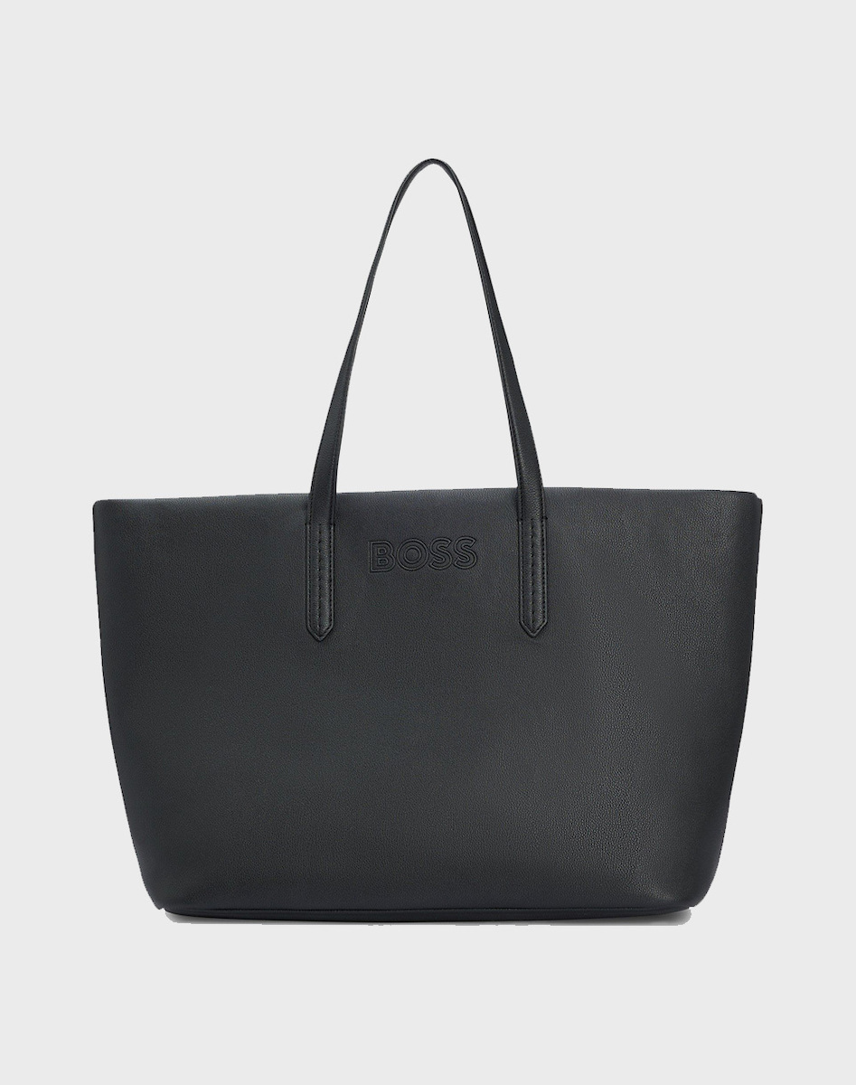 Hugo Boss Addison Γυναικεία Τσάντα Tote Χειρός Μαύρη 50523407-001 ...