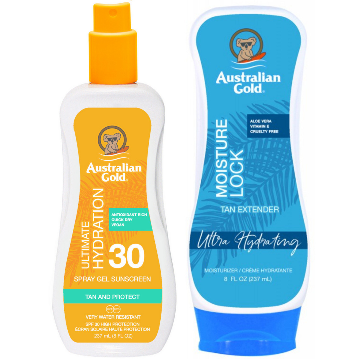 Australian Gold Spray Gel Spf30 + Moisture Lock 237ml | Skroutz.gr