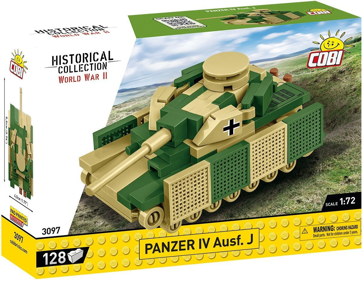 Cobi Τουβλάκια Panzer IV Ausf J για 6+ Ετών 128τμχ | Skroutz Cyprus